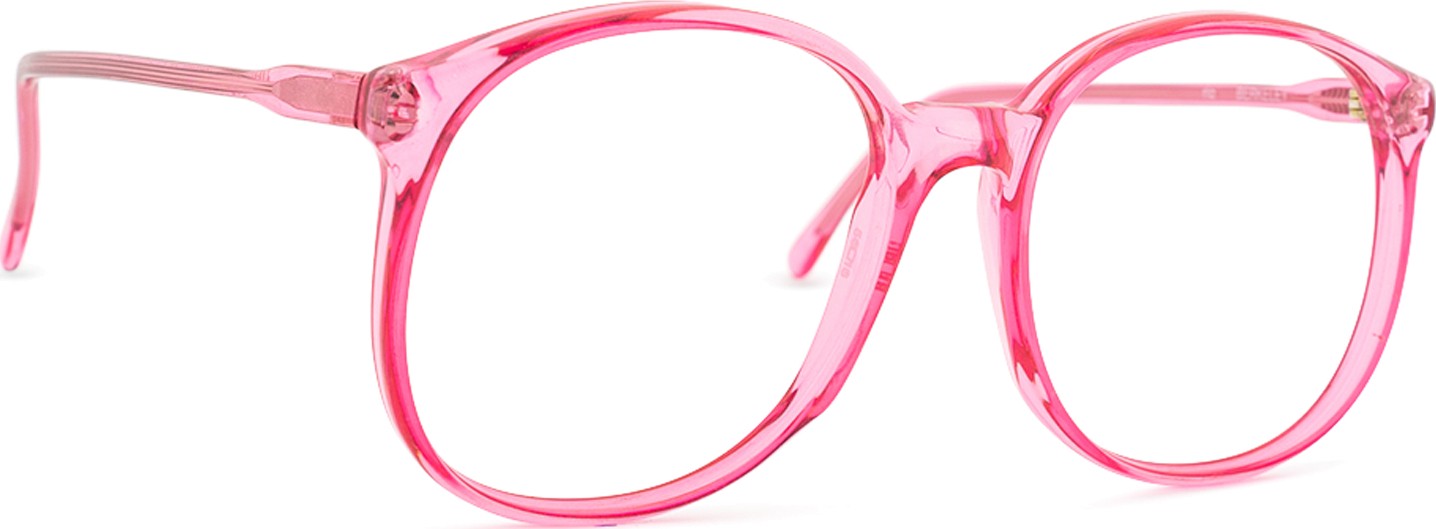 Tauschek Berkeley Nordic - transparent neon pink – Brillen | Lentiamo